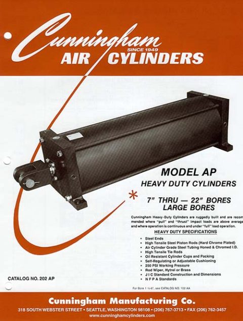 Product Catalog Cunningham Air Cylinders - Trol-Mation